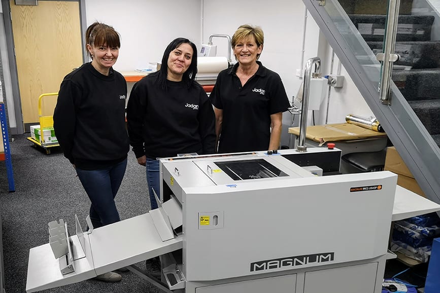 Jadan Press See Immediate Benefits | Case Studies | Vivid Laminating